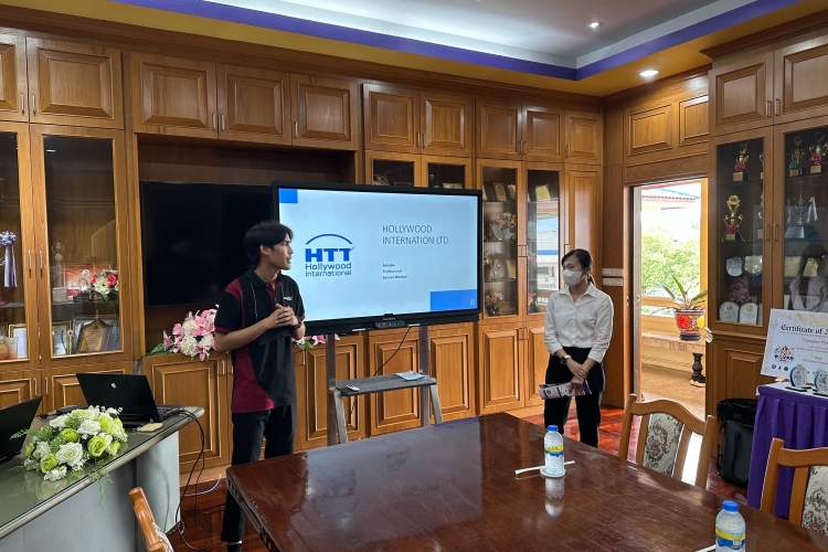 Hollywood International Ltd. › สาธิตการใช้งานจออัจฉริยะ Promethean ...