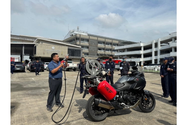 Hollywood International Ltd. › Vario 50 Firefighting Bike Presentation ...