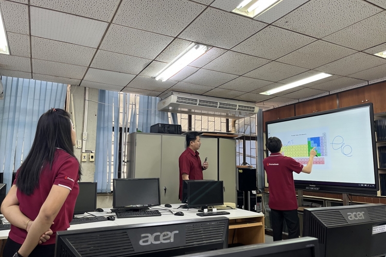 Hollywood International Ltd. › Delivered and installed the Promethean ...