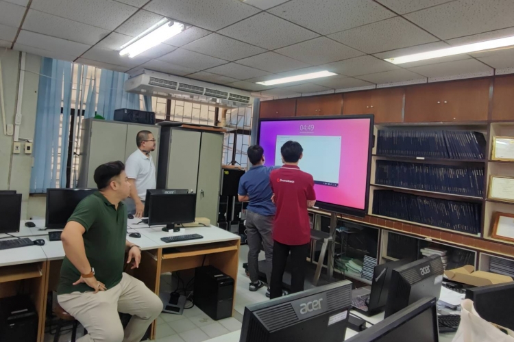 Hollywood International Ltd. › Delivered and installed the Promethean ...