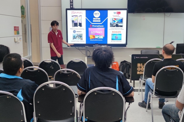 Hollywood International Ltd. › Demonstrate the use of Promethean ActivPanel Model V9 at ...