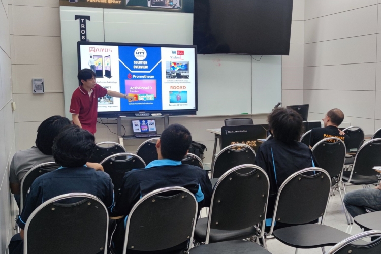 Hollywood International Ltd. › นำเสนอและบรรยายผลิตภัณฑ์จออัจฉริยะ ...